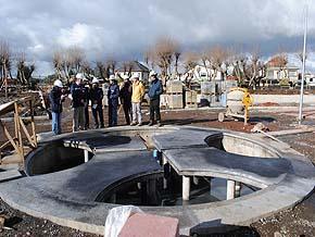 MOP avanza en obras de reposición de la plaza de Armas de Pitrufquen ...
